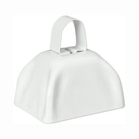 3" White Cowbells | One Way Novelties (Canada) – One Way Novelties Inc.