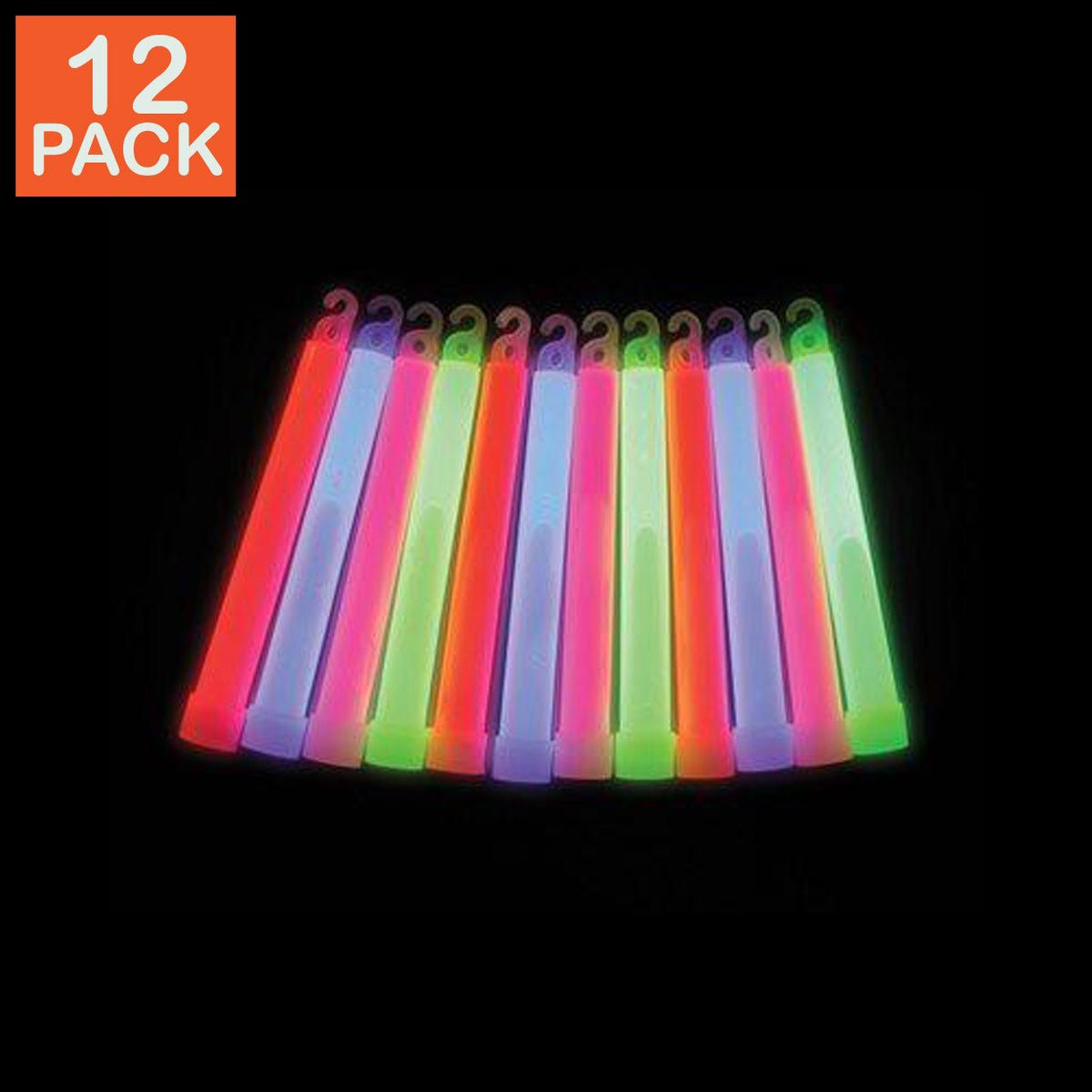 6" Assorted Premium Glow Sticks | One Way Novelties (Canada) – One Way ...